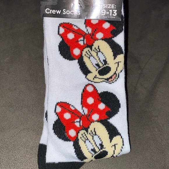Disney | Accessories | 38 Bundle Disney Minnie Mouse Socks | Poshmark